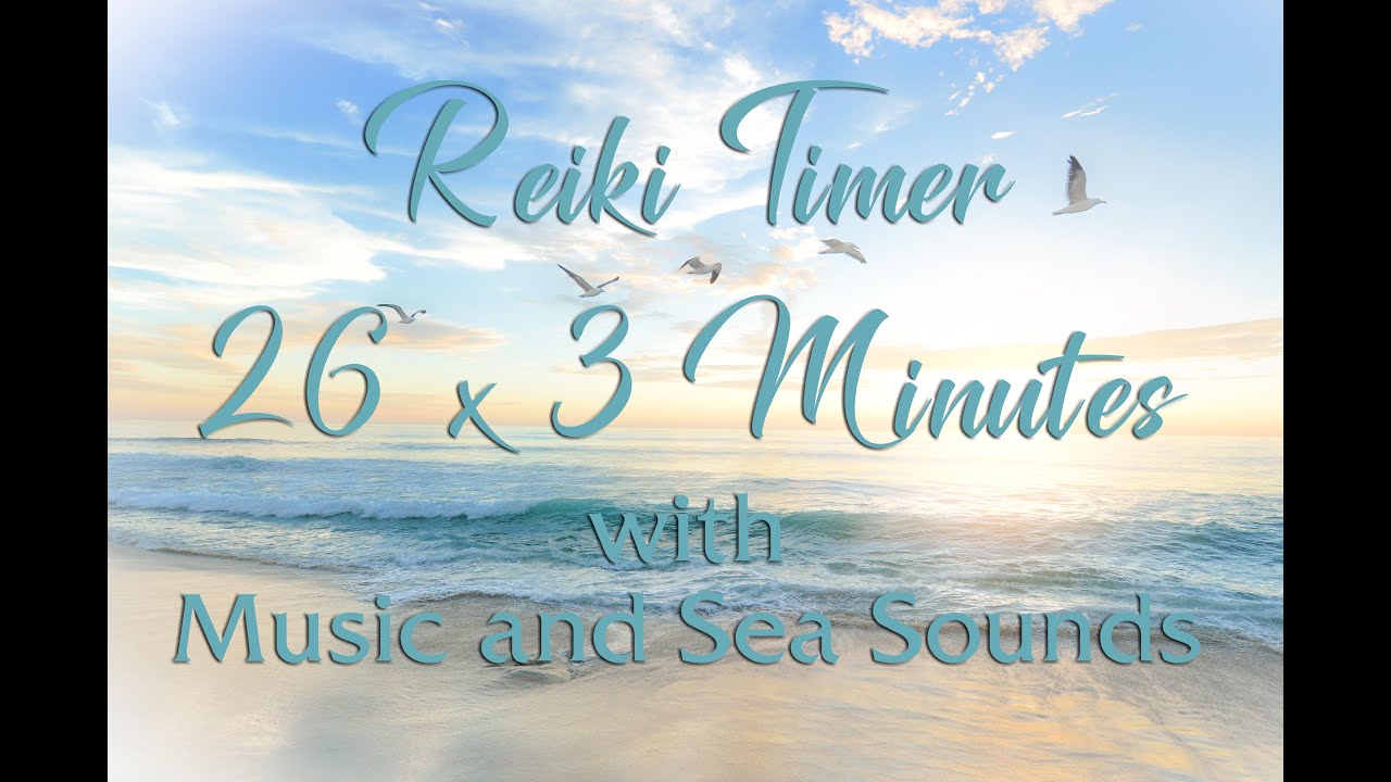 Reiki Music With Bell Every 3 Minutes ~ Reiki 3 Minute Timer With