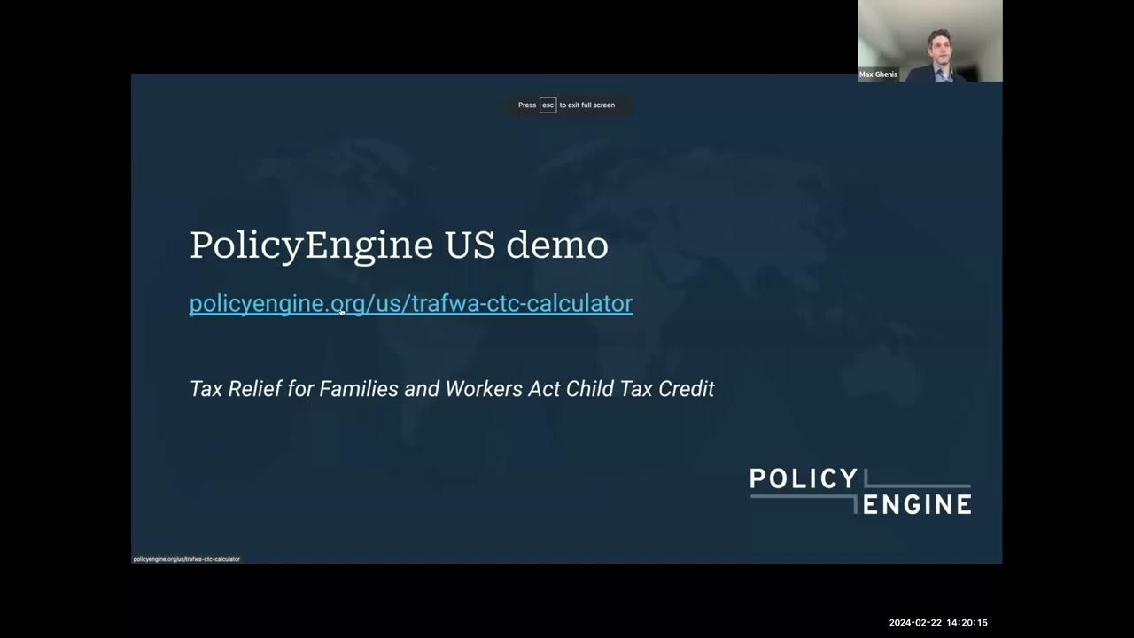 Policy Engine at the Cross-Sector Rules as Code Roundtable hosted by the Digital Benefits ...