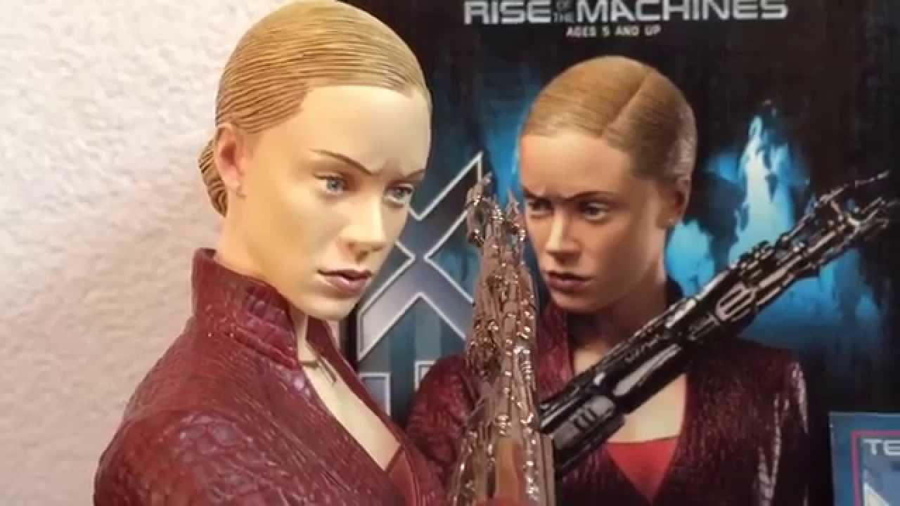 Terminator 3-Terminatrix Mini bust Gentle Giant - YouTube