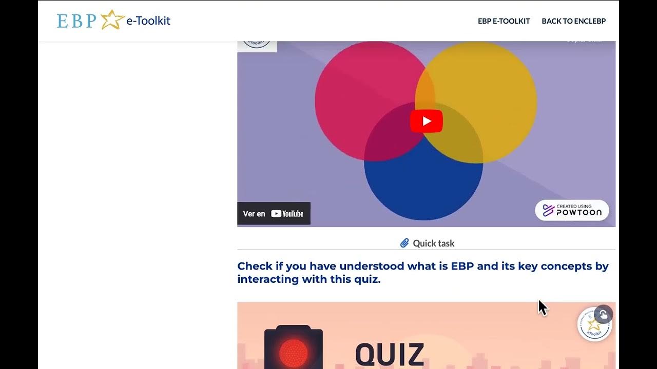 Presentation EBP eToolkit - YouTube