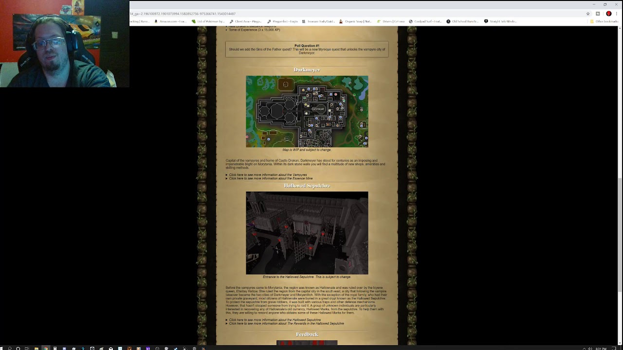 OSRS Patch Notes and Darkmeyer Poll! - YouTube