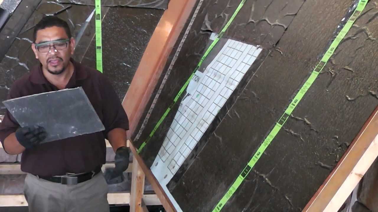 How to Cut TruSlate (Español) | GAF Roofing - YouTube