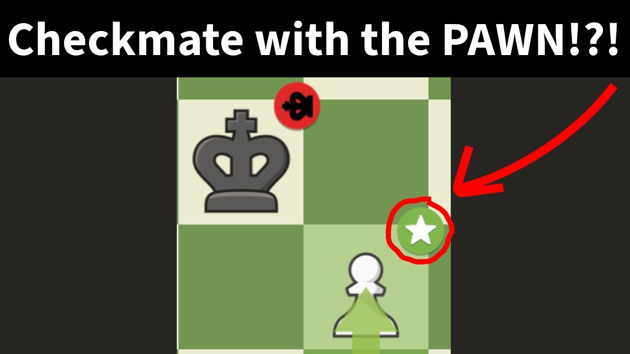Checkmate With The PAWN?!? - YouTube