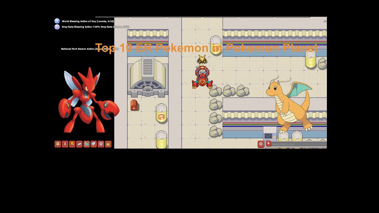 Top 10 ER pokemon in Pokemon Planet - YouTube