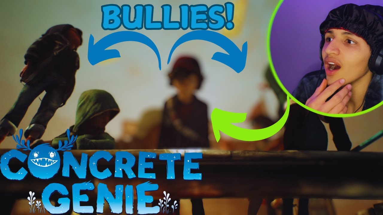 They bully me because of my imaginary friends... | Concrete Genie - YouTube