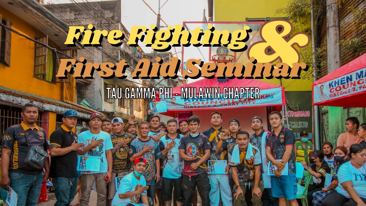 FIRE FIGHTING & FIRST AID SEMINAR - YouTube