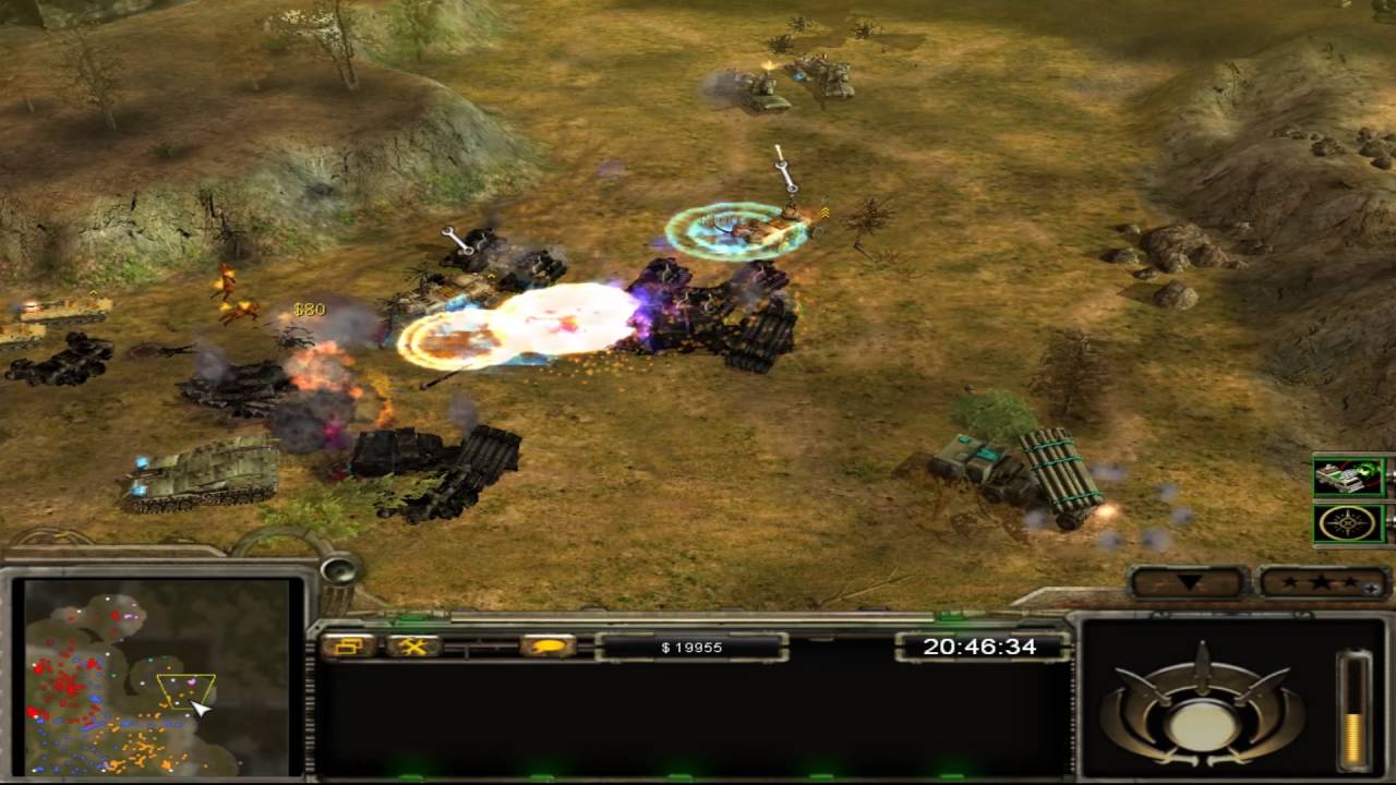 Command & Conquer Contra Mod: Toxin Generals vs Flame Generals - YouTube