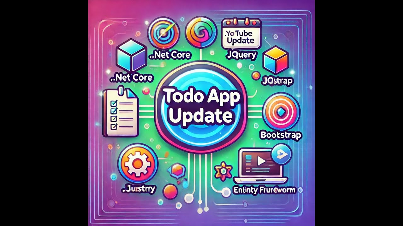 Todo App Update Tutorial: .NET Core, jQuery, Bootstrap & Entity Framework | Beginner Guide (EP ...
