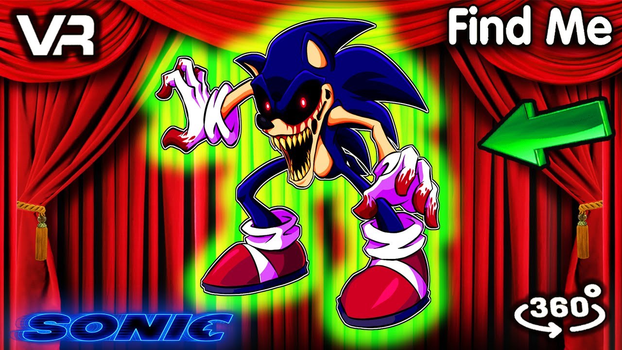 Sonic exe 360VR🔍Find Sonic exe in the east market 360VR | Adventure 360 ...