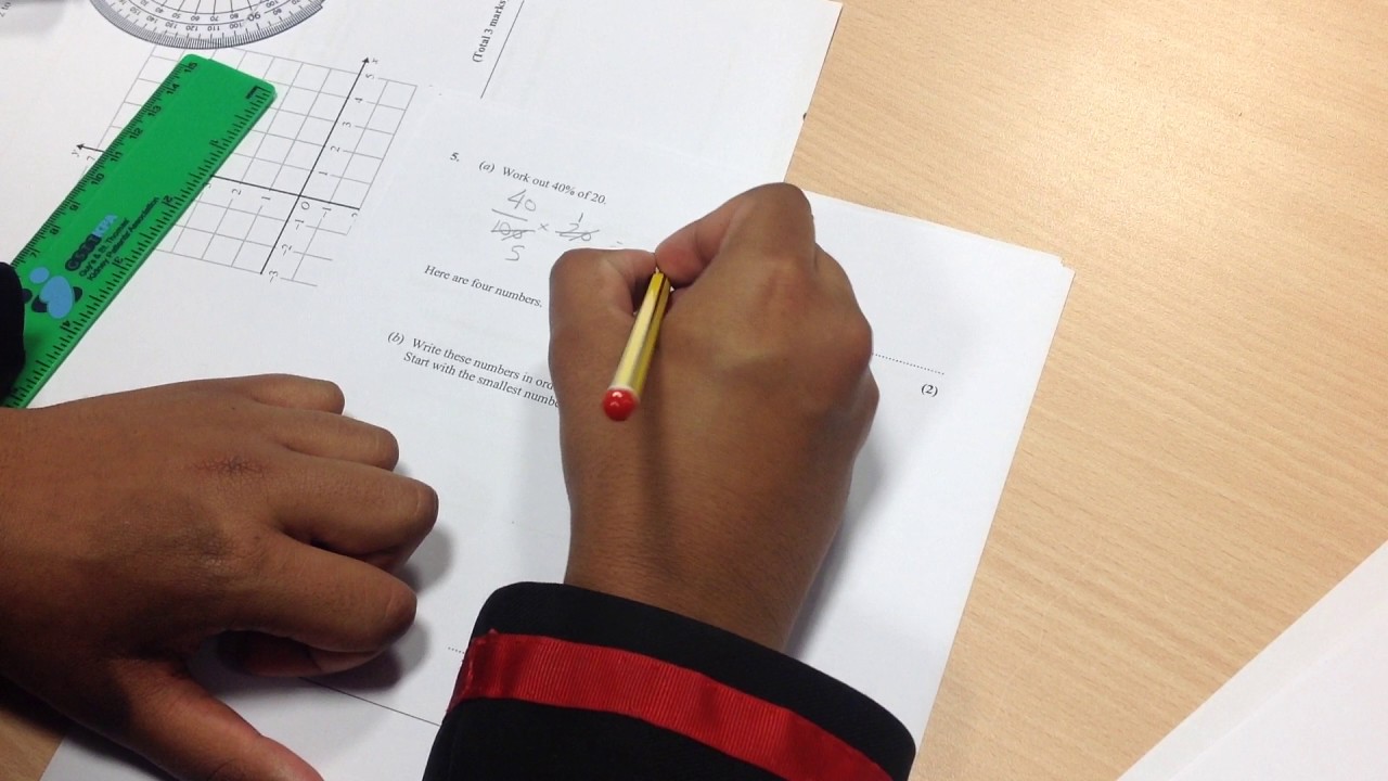 Practice Paper 3F Q5a - YouTube