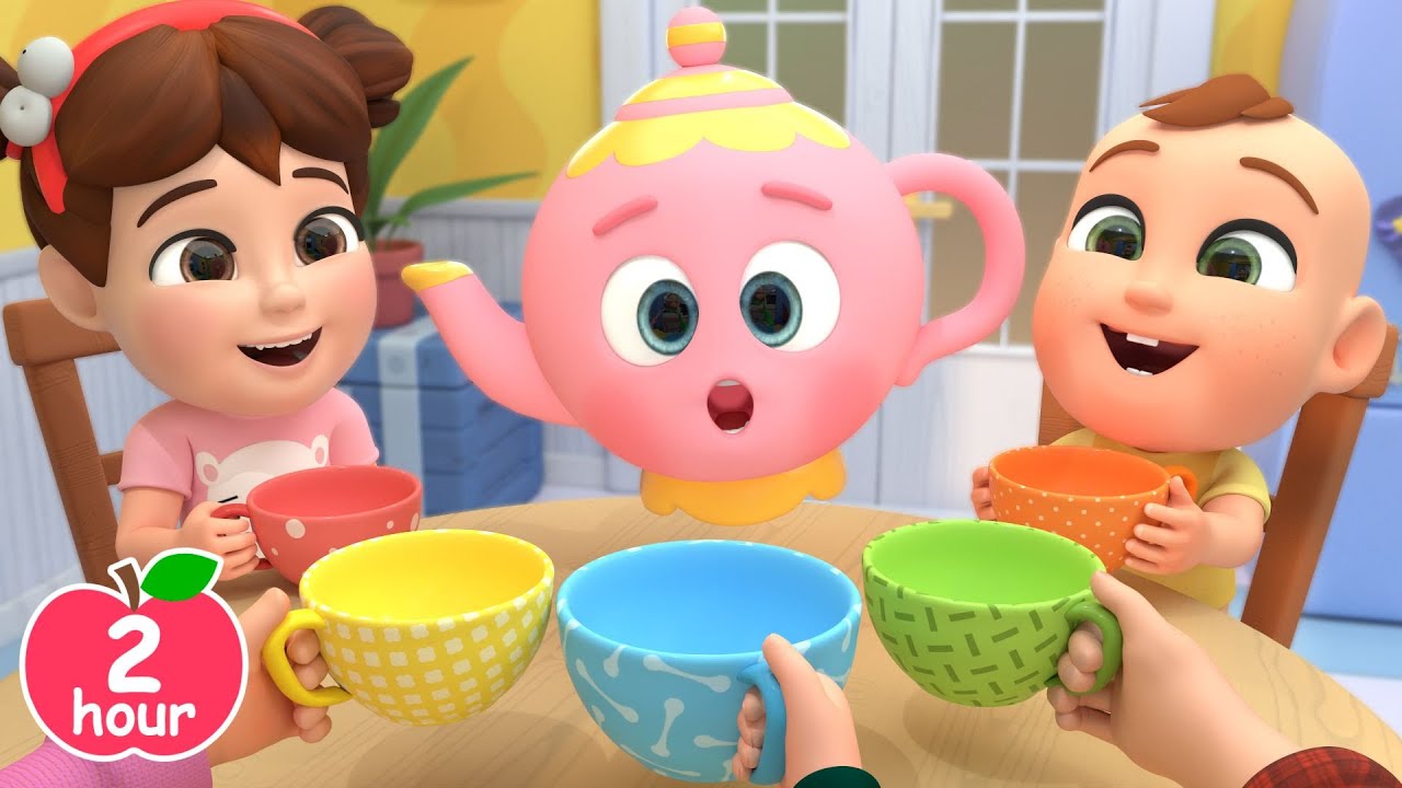 Teapot Song | I'm a Little Teapot and MORE Educational Nursery Rhymes ...