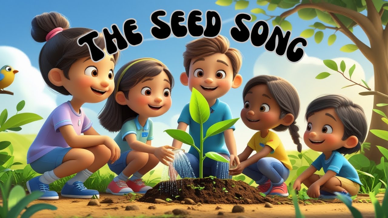 Songs About Jesus | The Little Seed Song | Bible Song for Kids about ...