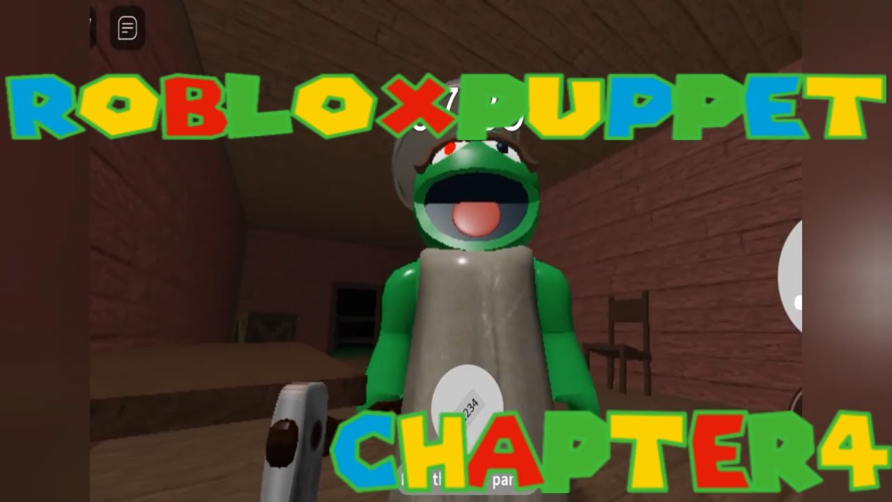 ROBLOX PUPPET CHAPTER 4 SAVING TEDDY NO OSCAR NO - YouTube