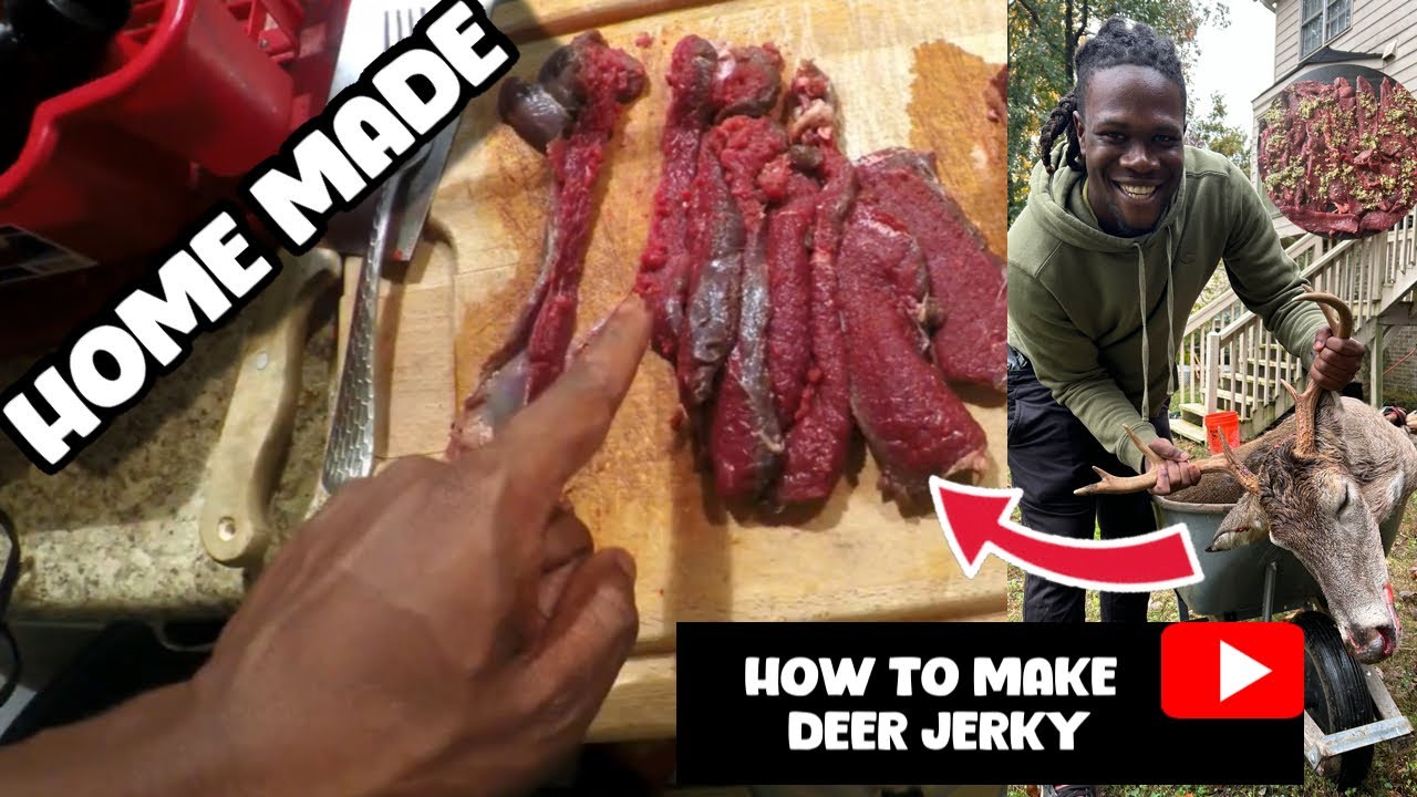How to Make Delicious Deer Jerky at Home: Step-by-Step Guide! - YouTube