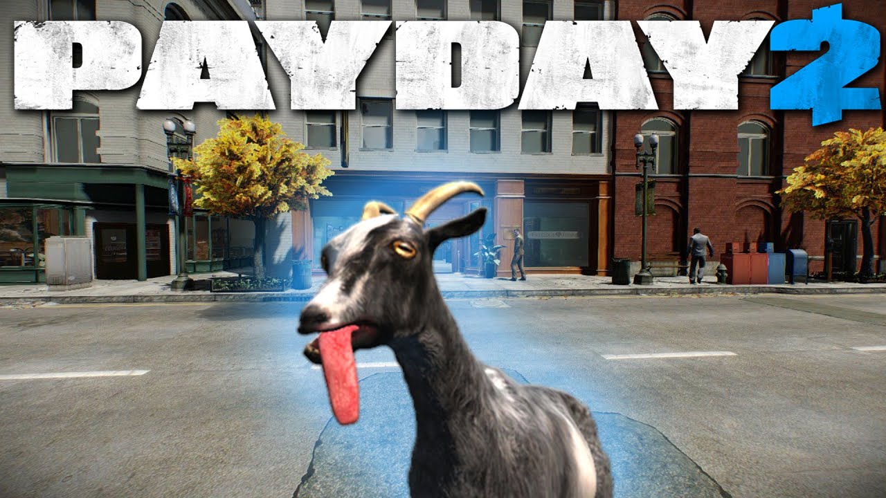 A Goat walks into a Jewelry Store... Payday 2 (Payday 2 Goat mod) - YouTube