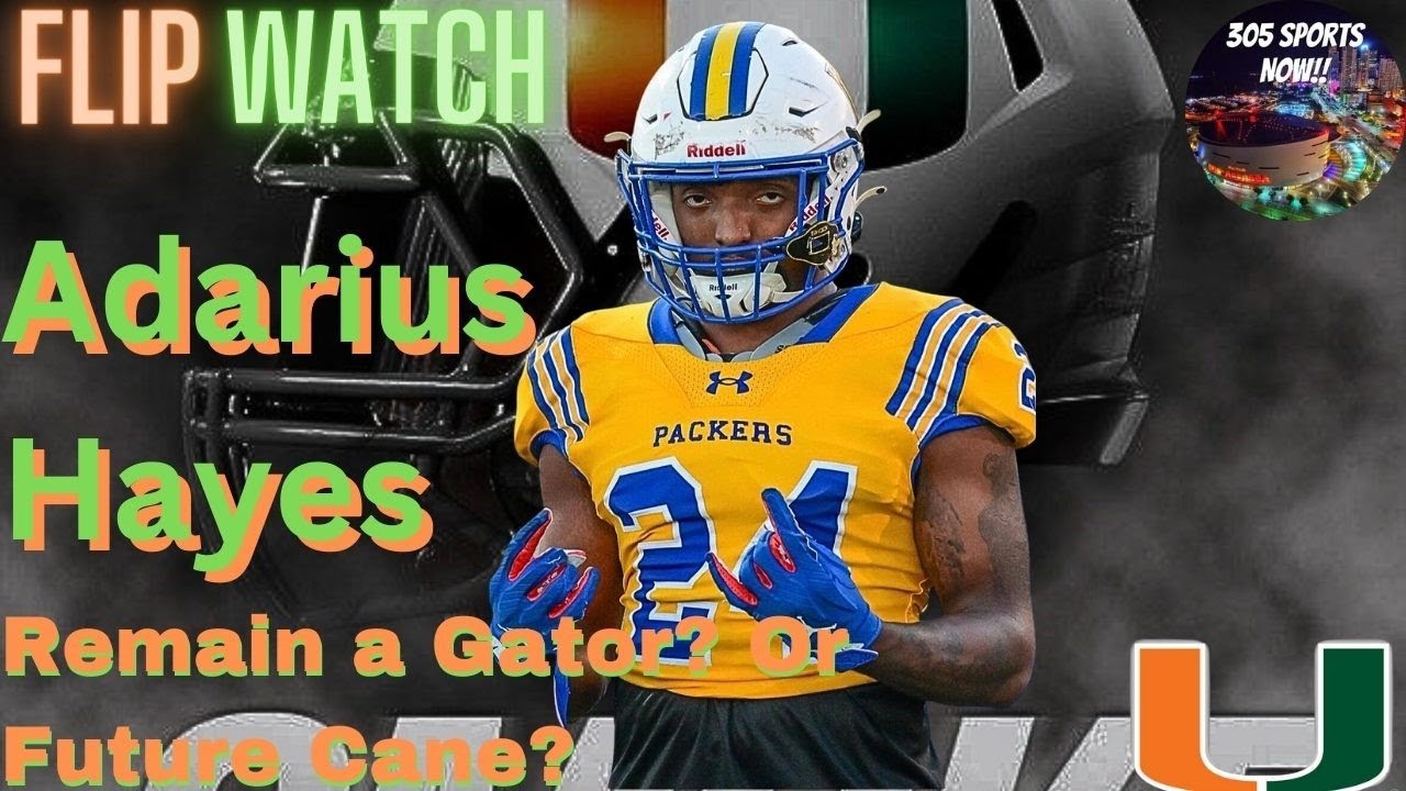 Flip Watch: Will 4-Star LB Adarius Hayes remain committed to Florida ...
