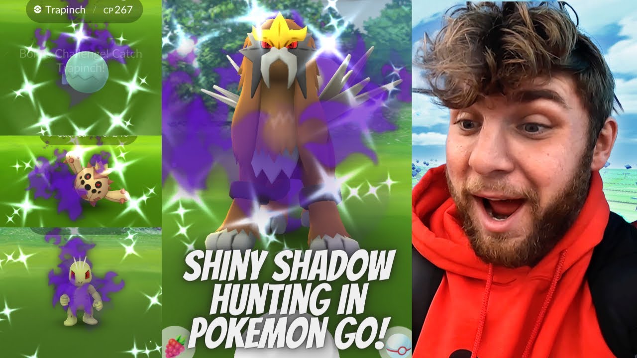 Shiny Shadow Hunting In Pokemon Go! Shadow Entei Raids and More In ...