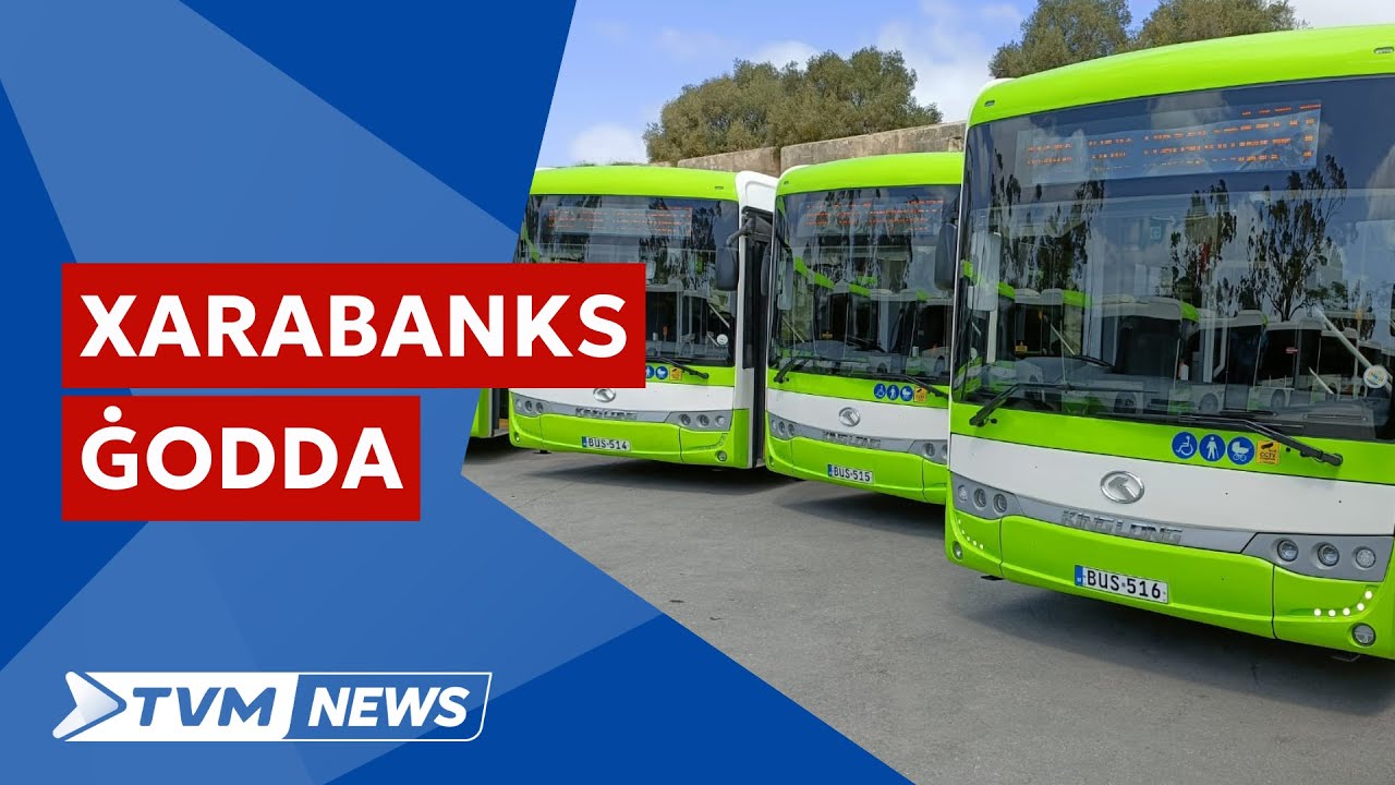 Il-MPT tinvesti €8 miljun fi 30 xarabank ġdid - YouTube