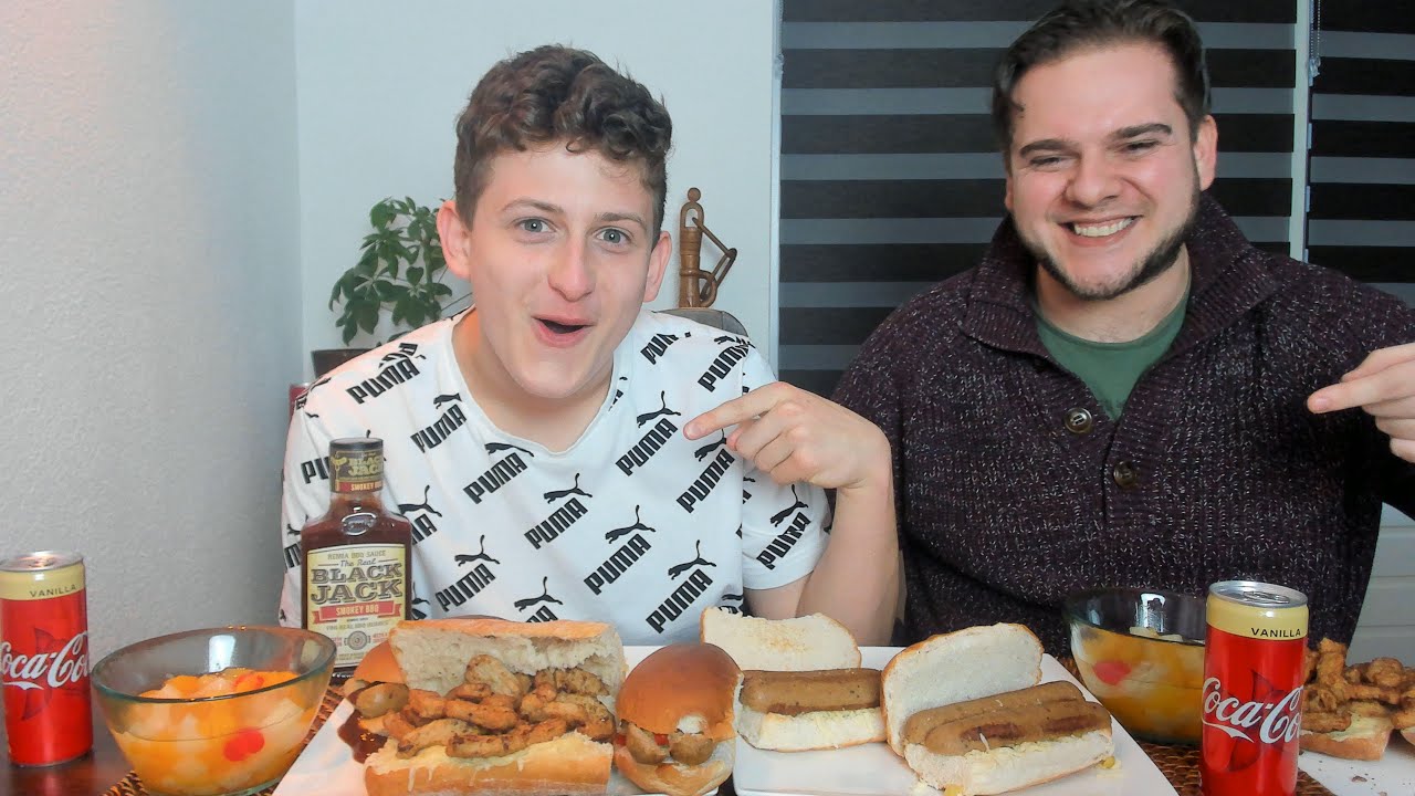 MUKBANG WITH MY BROTHER! - YouTube
