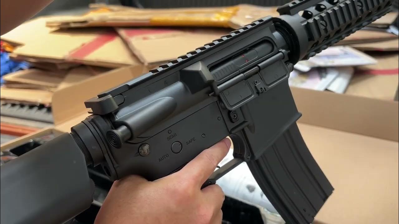 ปืนเจล m4a1 Cyma 2024 ล่าสุดครบทุกระบบ - YouTube