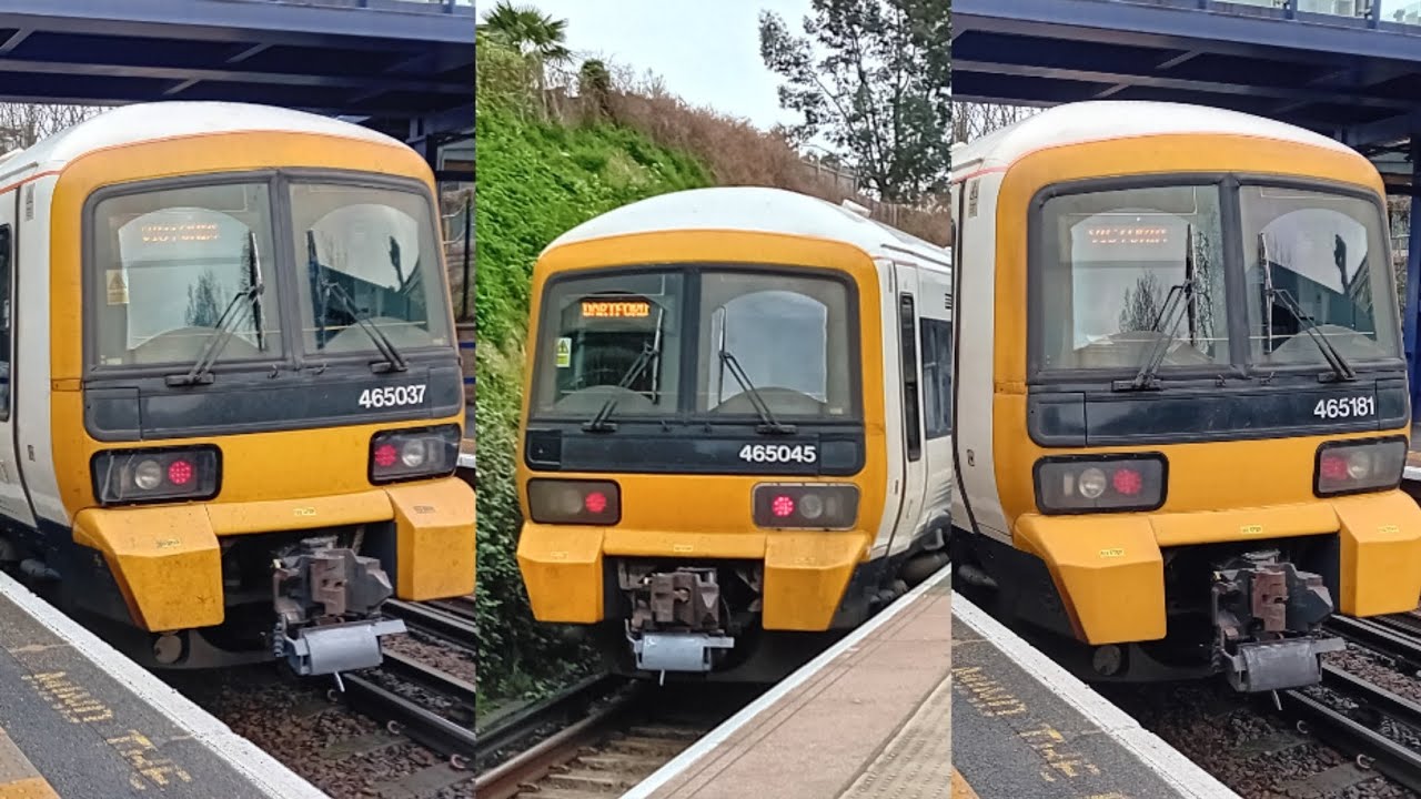 465013 + 465171 + 465906 at Waterloo East - YouTube