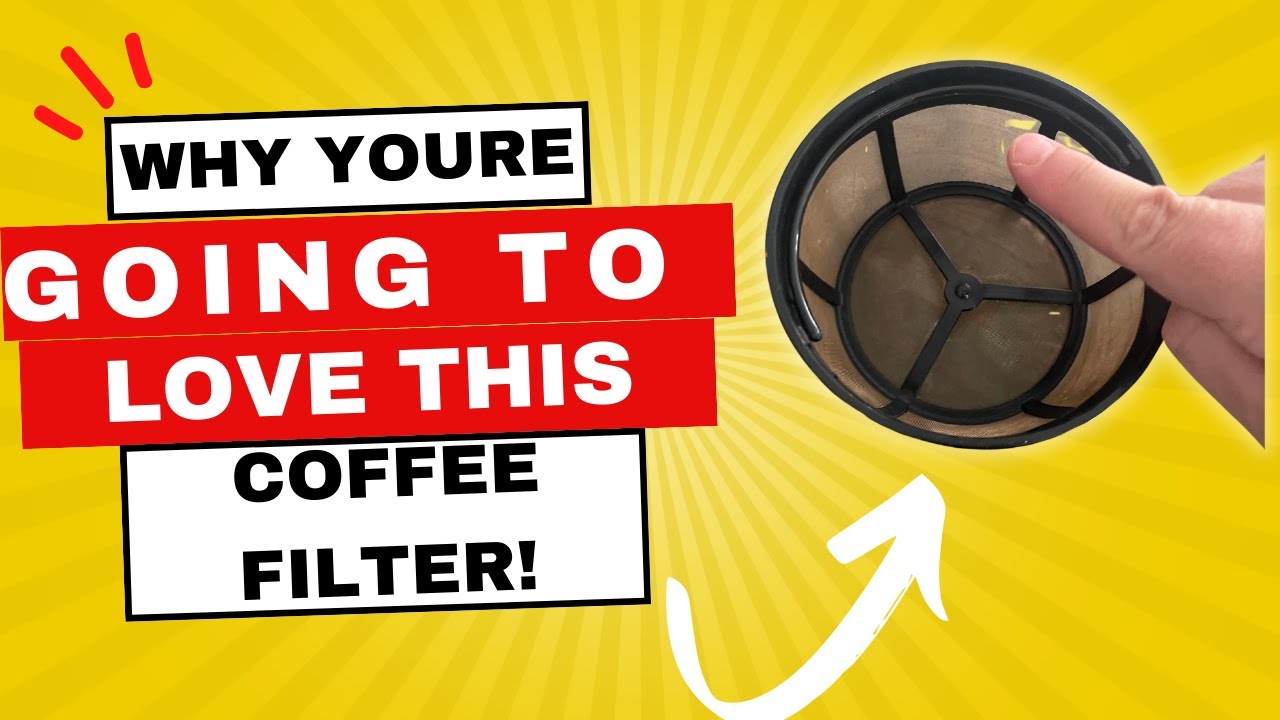 Review of Permanent Gold Tone Filter, Fits Most Coffee Makers - YouTube