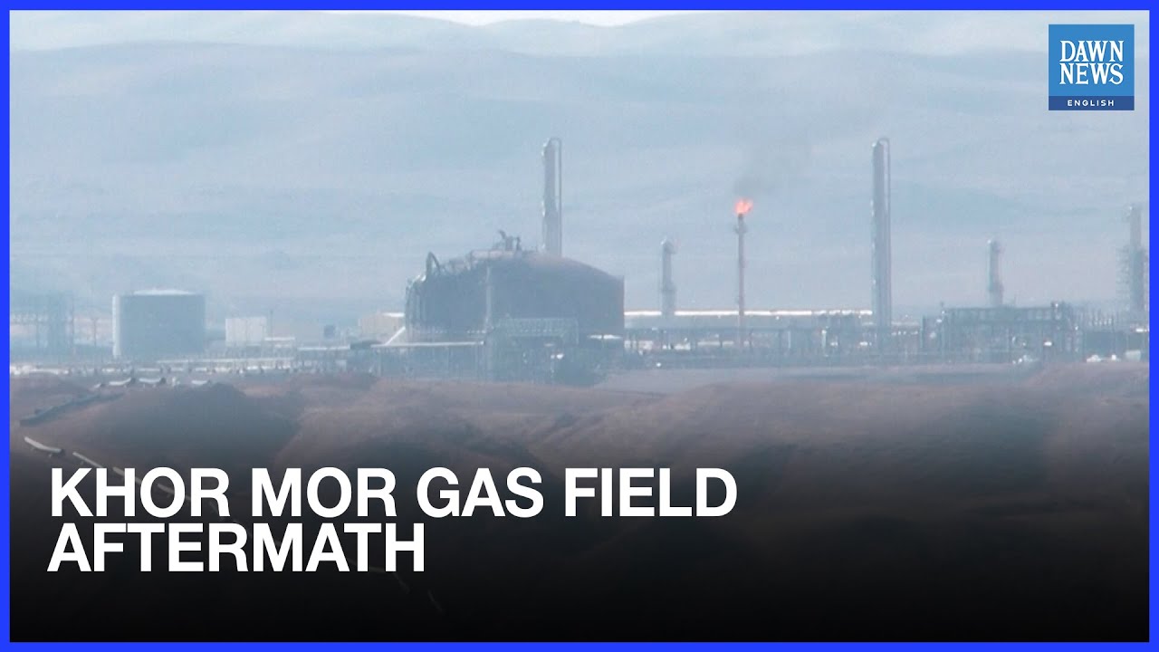 Khor Mor Gas Field in Iraq Pictured Following Rocket Attack and ...