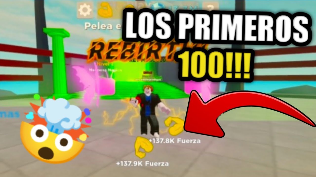 Alcanzamos los primeros 100 REBIRTHS!!! con PET de +130k😱 💪 MUSCLE ...