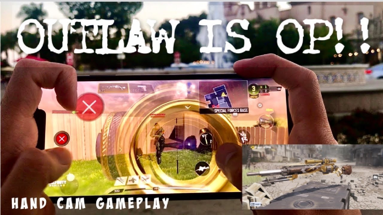 Call of Duty Mobile | Outlaw sniper gameplay | Hand Cam - YouTube