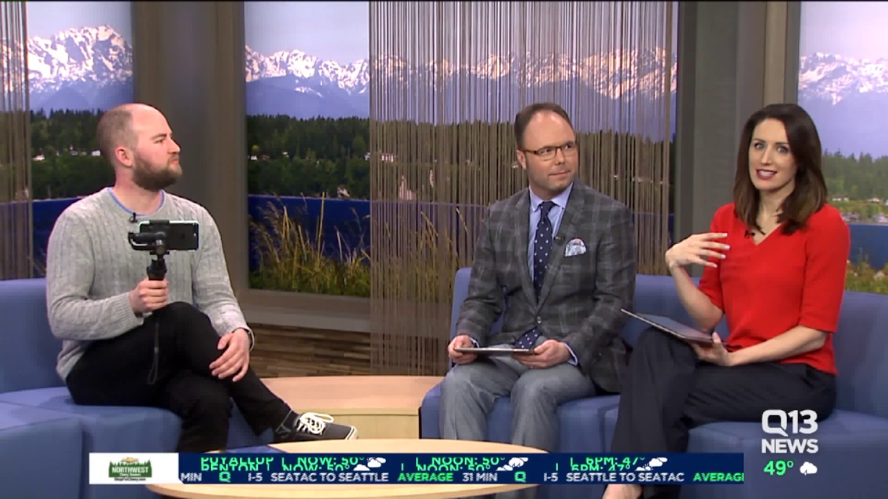 Q13 News' Friday morning team tries to escape puzzle room - YouTube