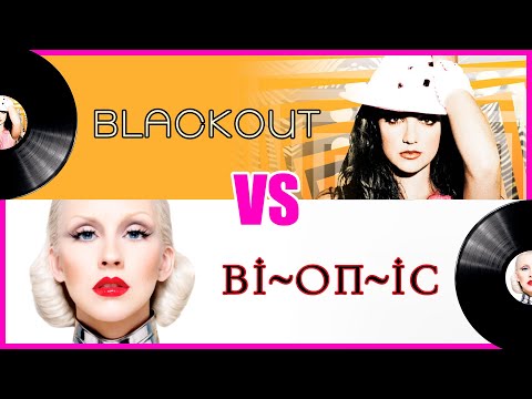 BLACKOUT vs BIONIC: Britney Spears VS Christina Aguilera (Album Battle) ⚔️