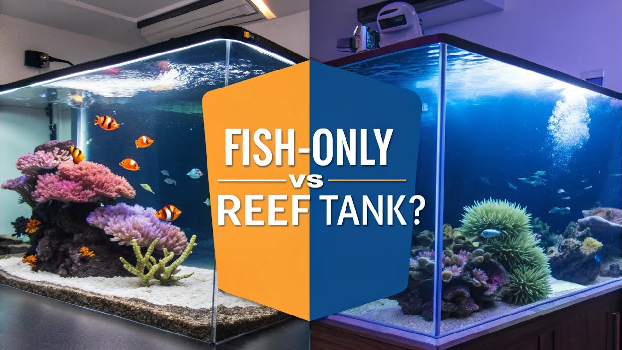Fish-Only Versus Reef Tank – The Pros And Cons of Reef Aquariums - YouTube