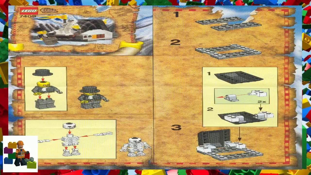 LEGO Instructions - Orient Expedition Mount Everest - Secret of the ...