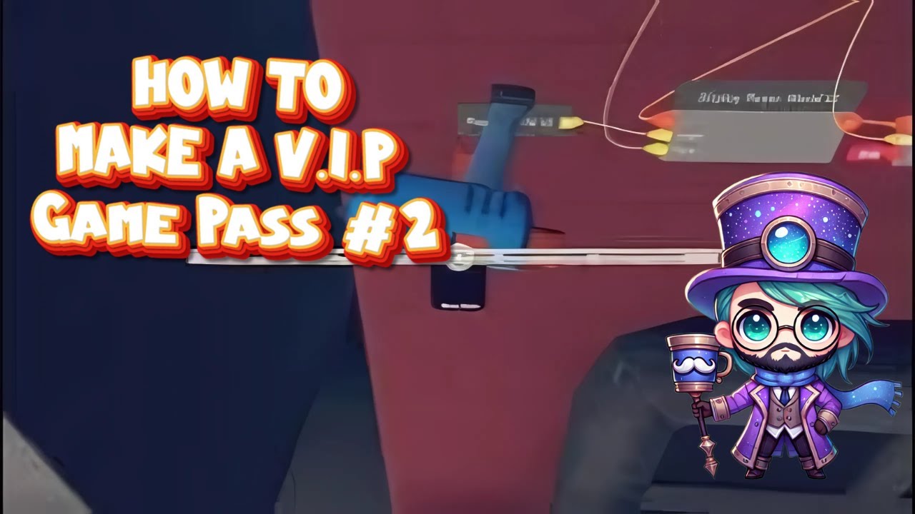 How To Make A V.I.P Game Pass 2/2 - YouTube