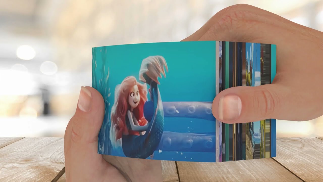 Ariel's Evolution: A Captivating Flipbook Journey - YouTube