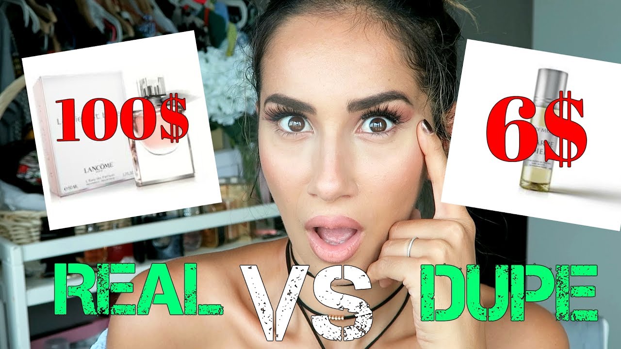 REAL VS DUPE | PARFUMS - YouTube