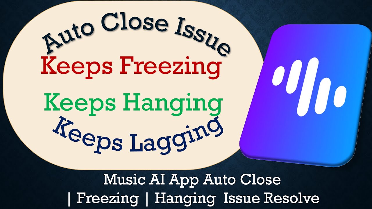 How to Solve Music AI App Auto Close | Keeps Freezing | Not Responding ...