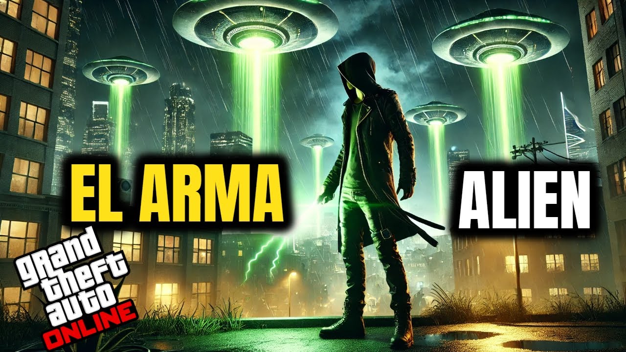 💥COMO conseguir la PORRA ELECTRICA en GTA 5 ONLINE PUZZLE OVNI ARMA ...
