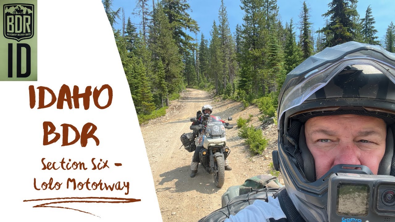 Idaho BDR section 6 Lolo Motorway - YouTube