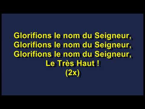 BENI SOIT LE NOM DU SEIGNEUR R JEM