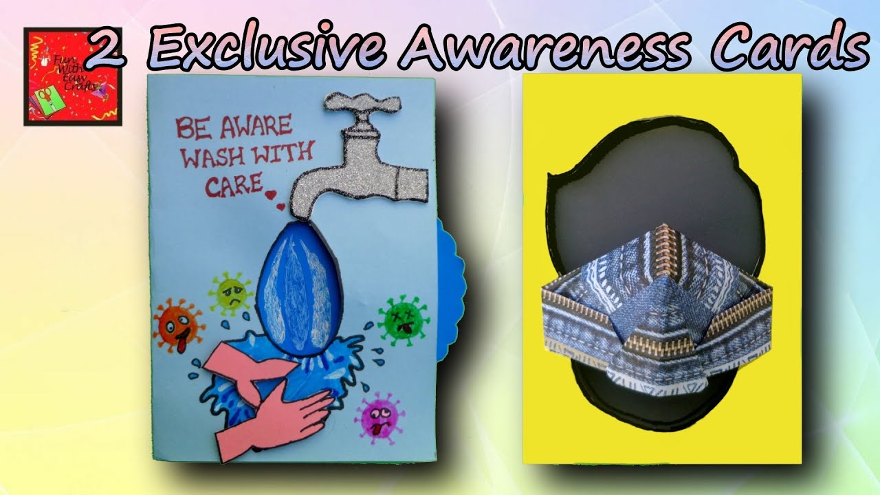 How to make AWARENESS CARDS - 2 EXCLUSIVE Awareness Cards - YouTube