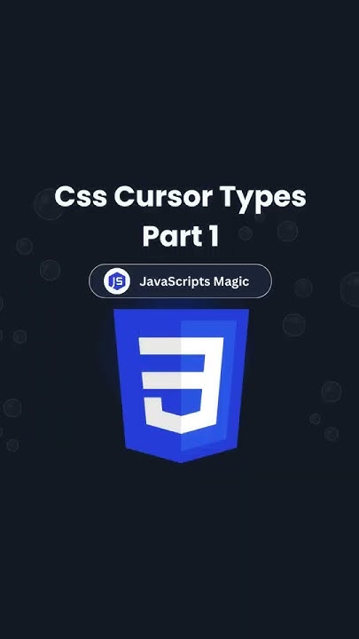 Css All Cursor Types PART 1 | CURSOR:POINTER, CURSOR:MOVE #css # ...