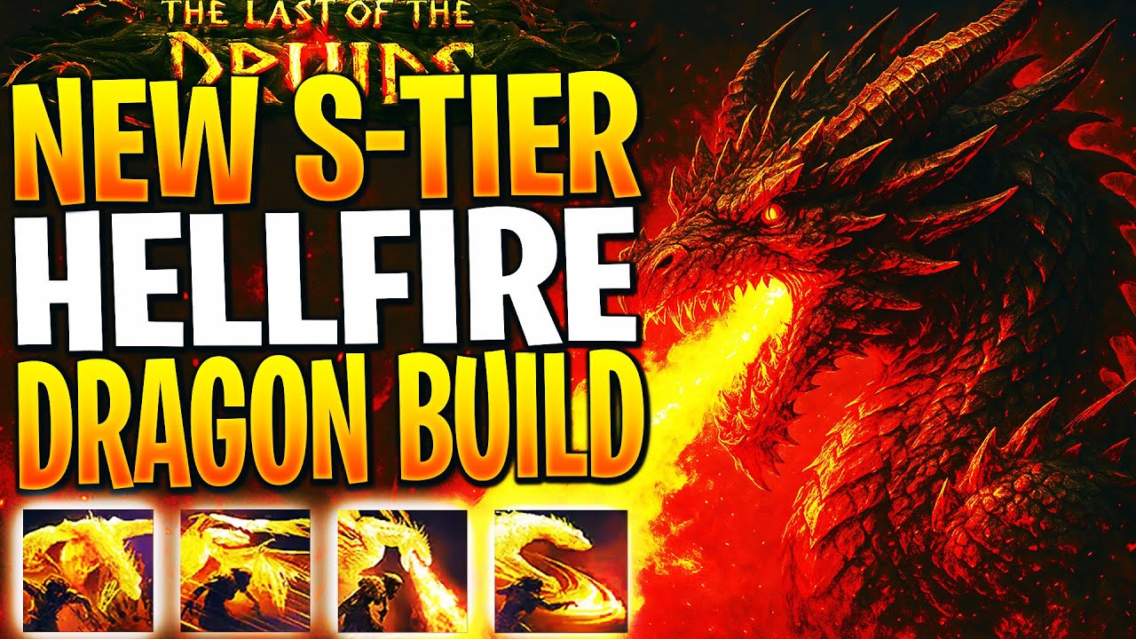 INFINITE DPS HELLFIRE WYVERN DRAGON BUILD! POE 2 Wyvern Build (NEW META ...