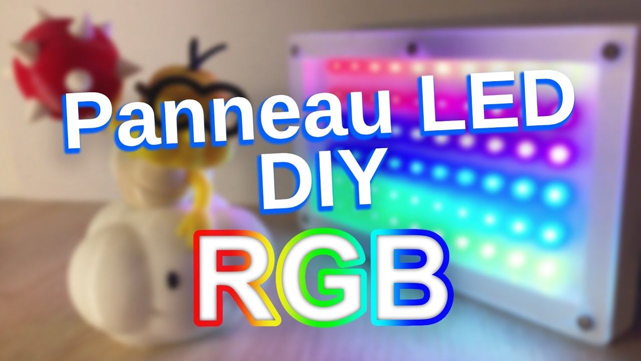 Un Panneau LED RGB pour 25€ ?! 👀 - YouTube