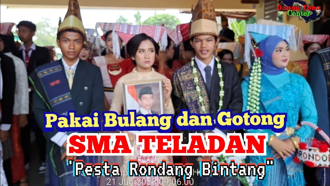 ADAT BATAK SIMALUNGUN PESTA RONDANG BITTANG PAKAI BULANG dan GOTONG # ...