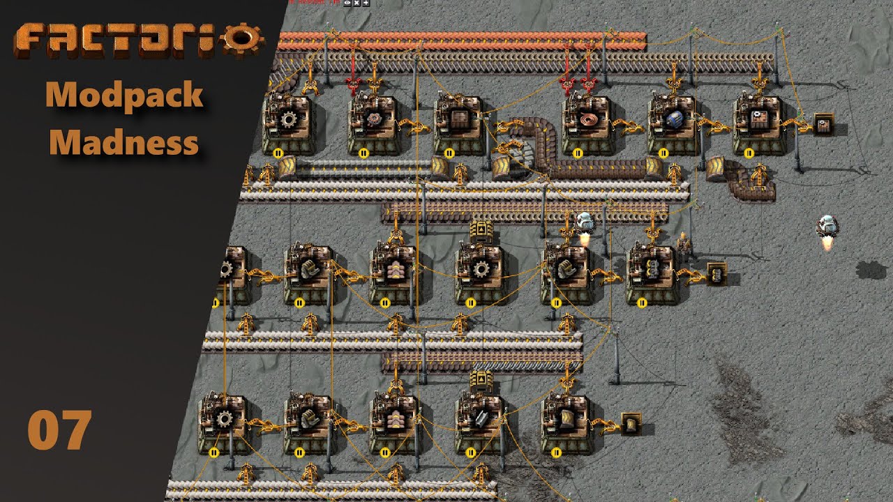 [Live-LP] Mini-Mall - #07 FACTORIO Modpackmadness | Krastorio 2 | Space ...