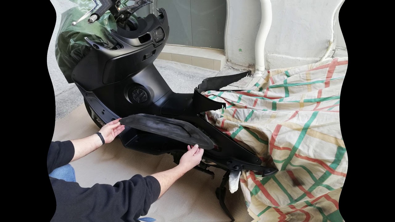 Paint scooter with spray - YouTube