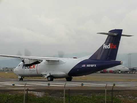Fedex Plane Take off from Norman Manley International Airport - YouTube