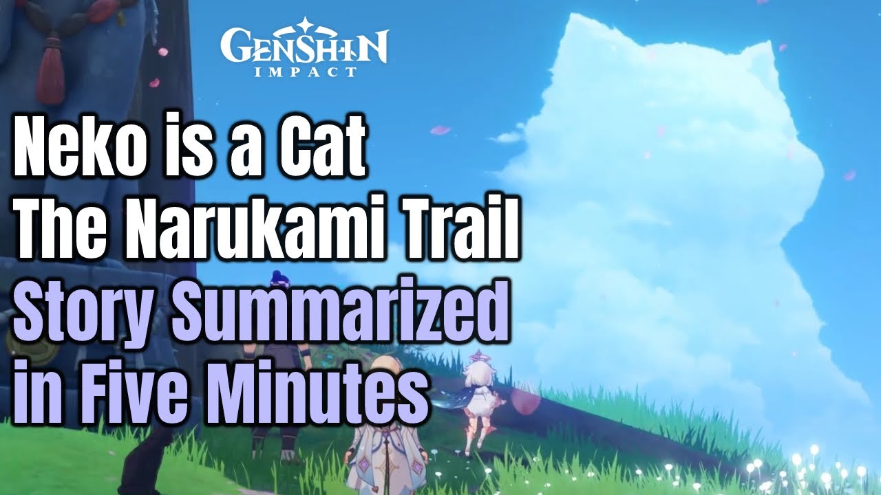 Genshin Impact 2.1 - Neko is a Cat and The Narukami Trail - Story ...