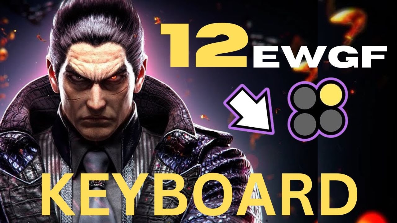 Tekken 8 - Kazuya 12 Uppercuts in a Row on Keyboard #ewgf - YouTube